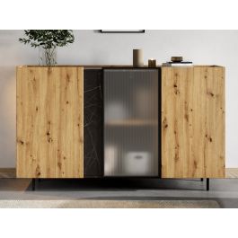 Buffet/bahut MARCATO 3 portes chêne artisan
